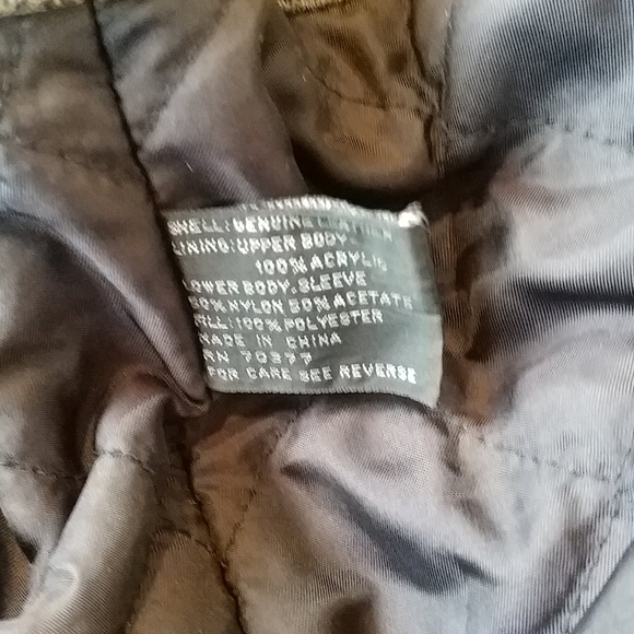 New River Sports | Jackets & Coats | Heavy Leather Warm Jacket New ...